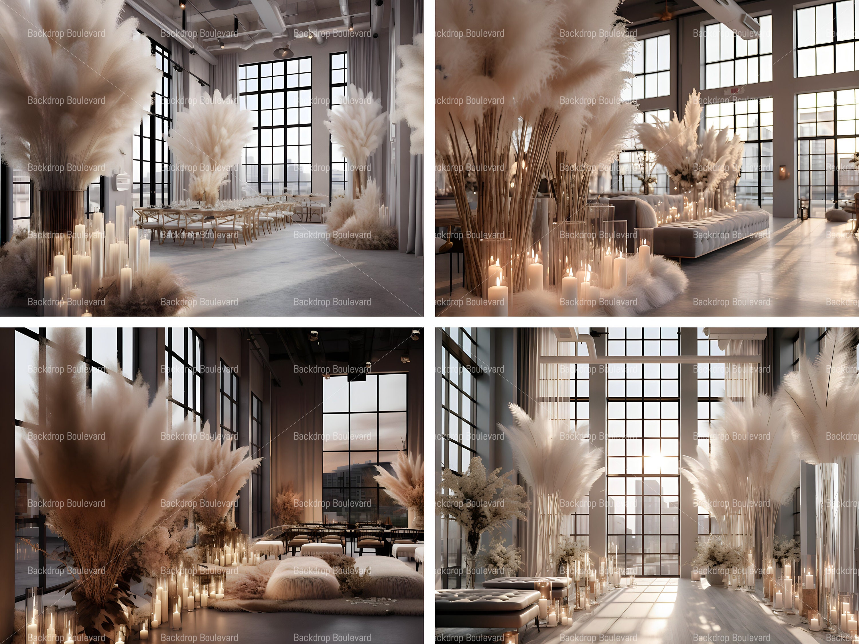 12 Elegant Digital Backdrops, JPEG Photo Backdrops for Photographers ...