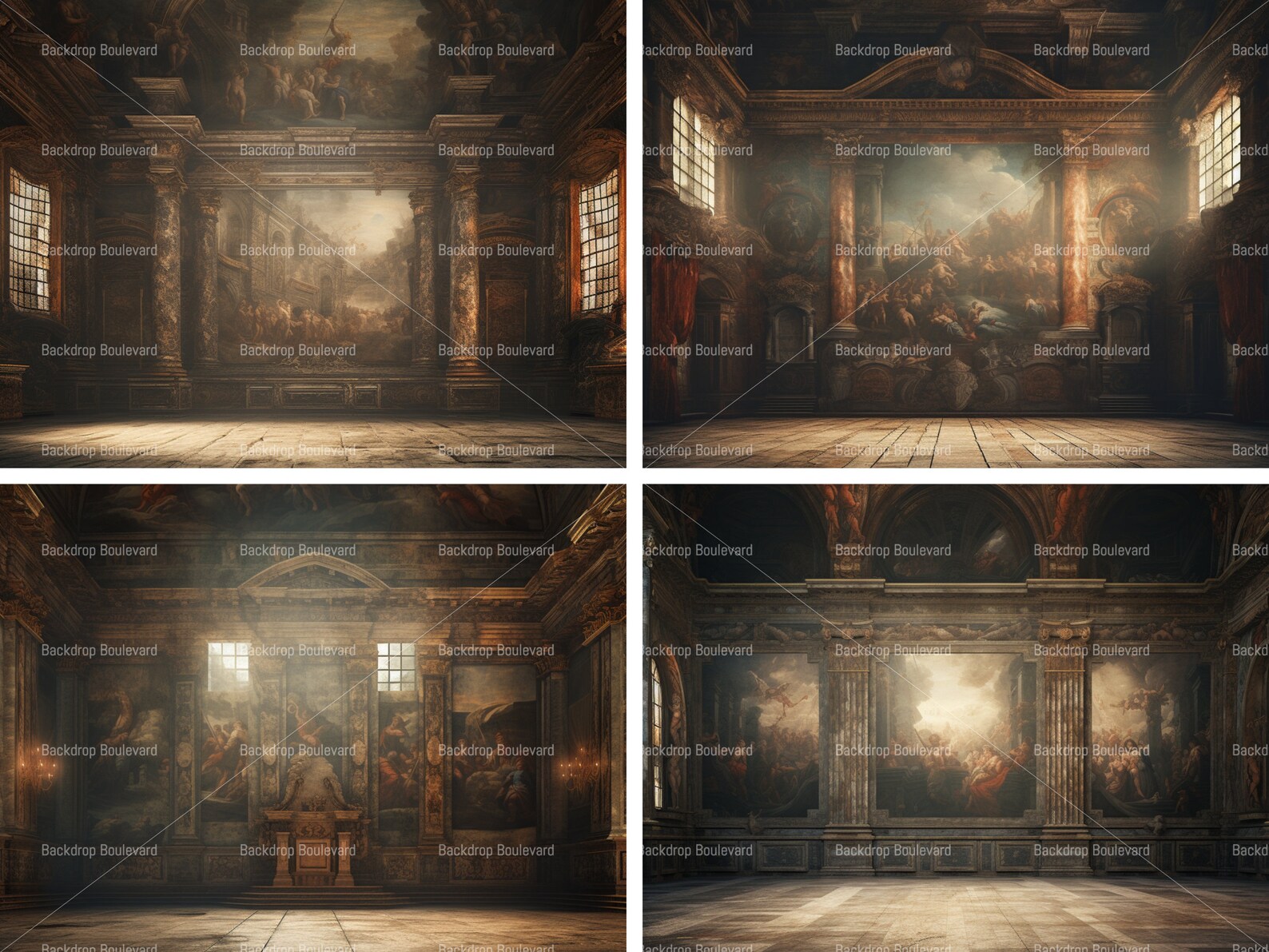 Renaissance Photography Backdrops: Old World Masters, Studio Portraits ...