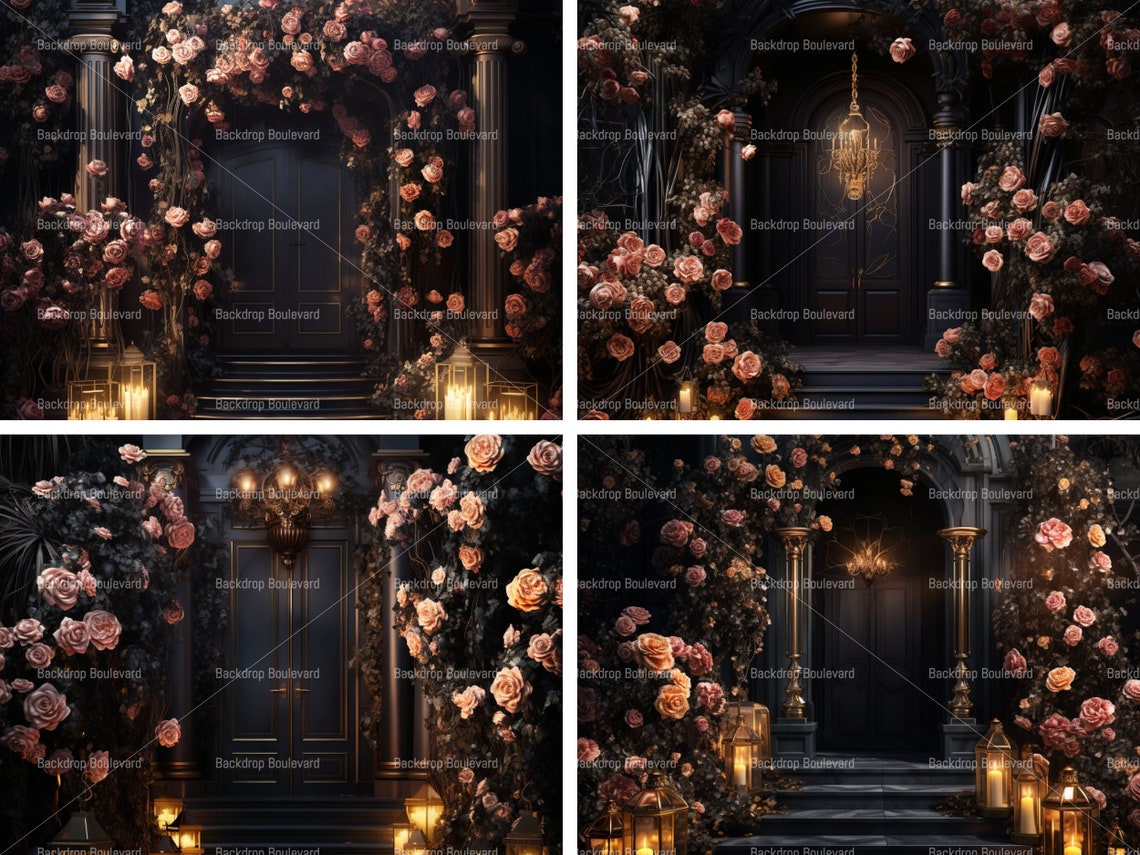 12 Digital Backdrops Bundle Floral Maternity Backdrop - Etsy