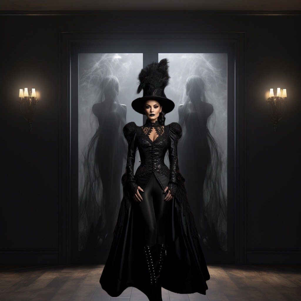 10 Ghost Halloween Backdrop Background Composite, Gothic Photography ...