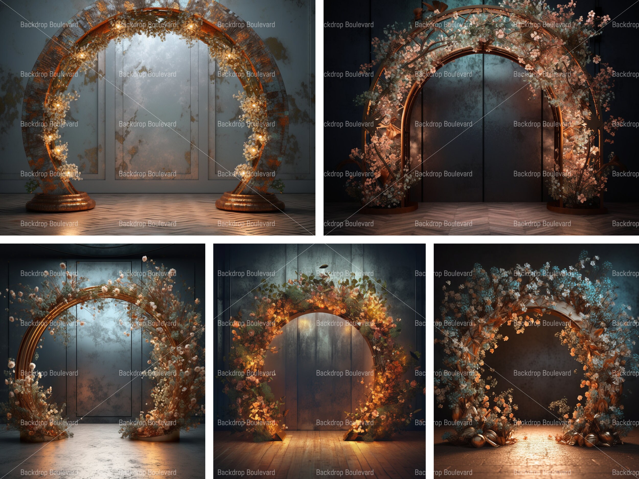 20 Copper Digital Background, Backdrop Overlays, Studio Backdrop ...