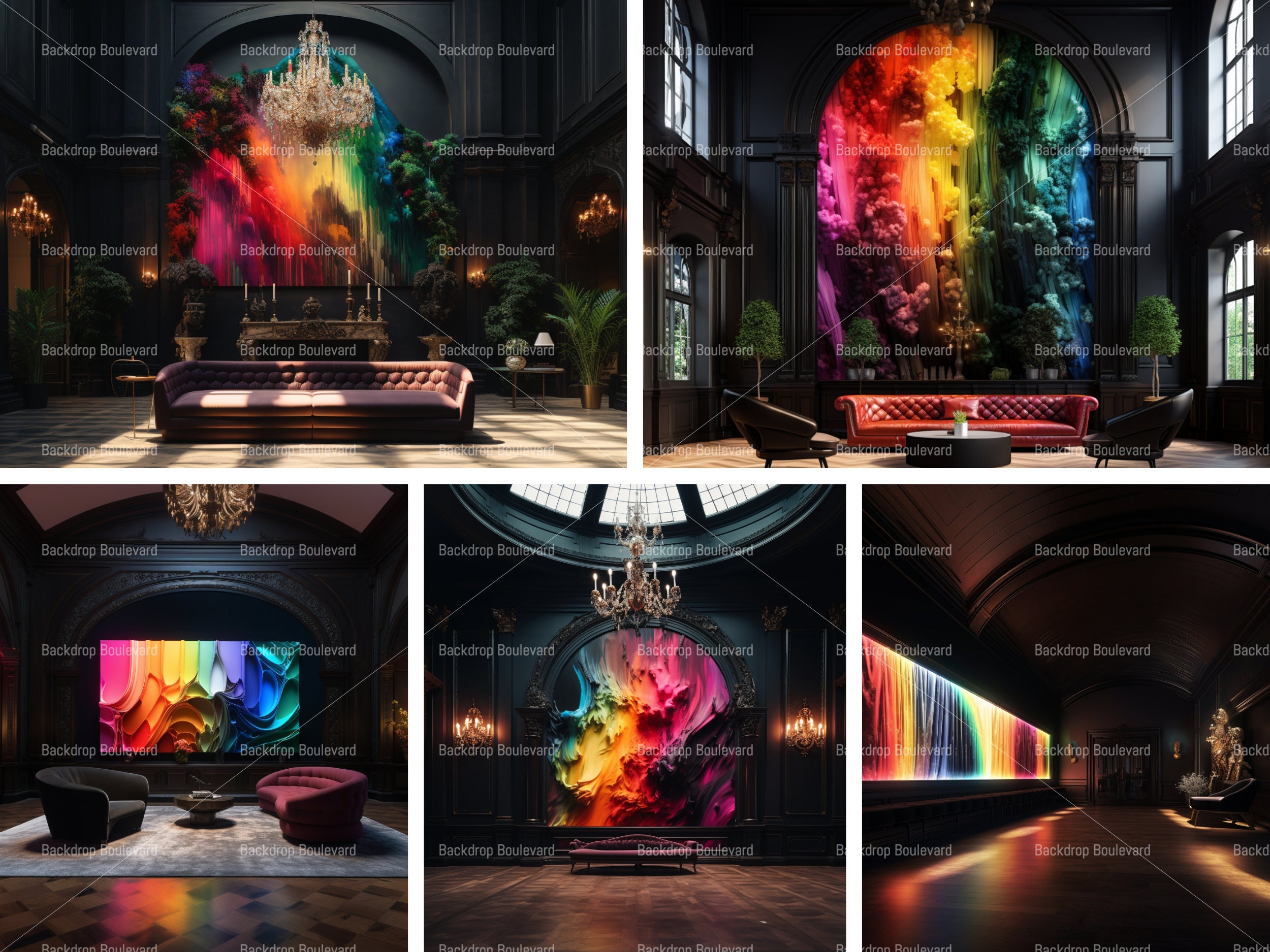 20 Pride Digital Backdrop Digital Backgrounds for - Etsy