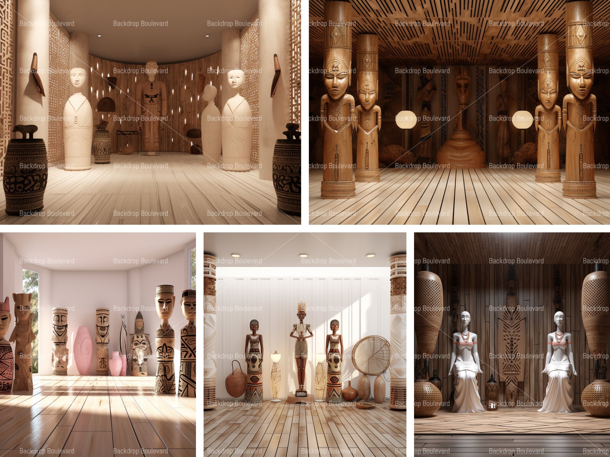 15 African Backdrops, Ethnic Backdrop, African Digital Backdrop ...