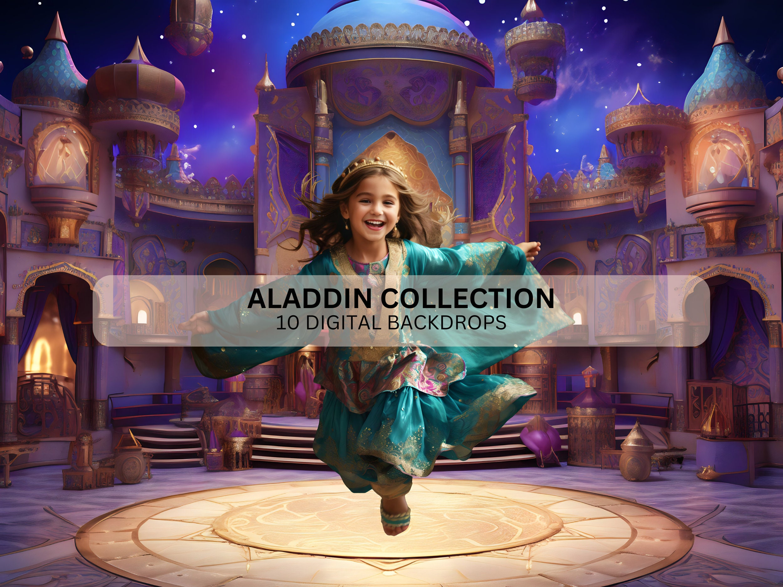 10 Aladdin Backdrops, Photography Backdrop, Aladdin Photo Backdrop ...