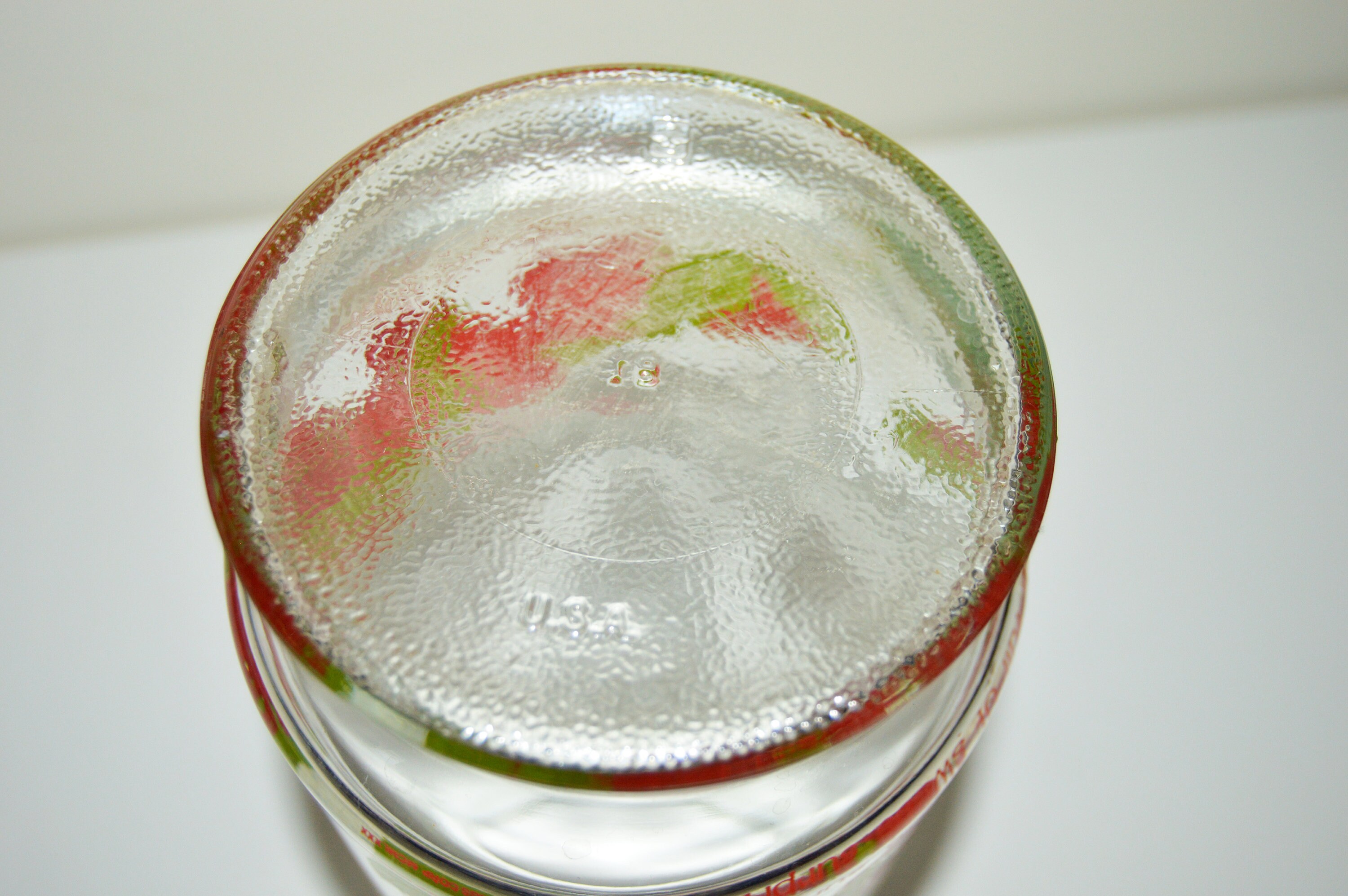 Strawberry Shortcake Glass Juice / Water Pitcher Carafe - Sweet ...