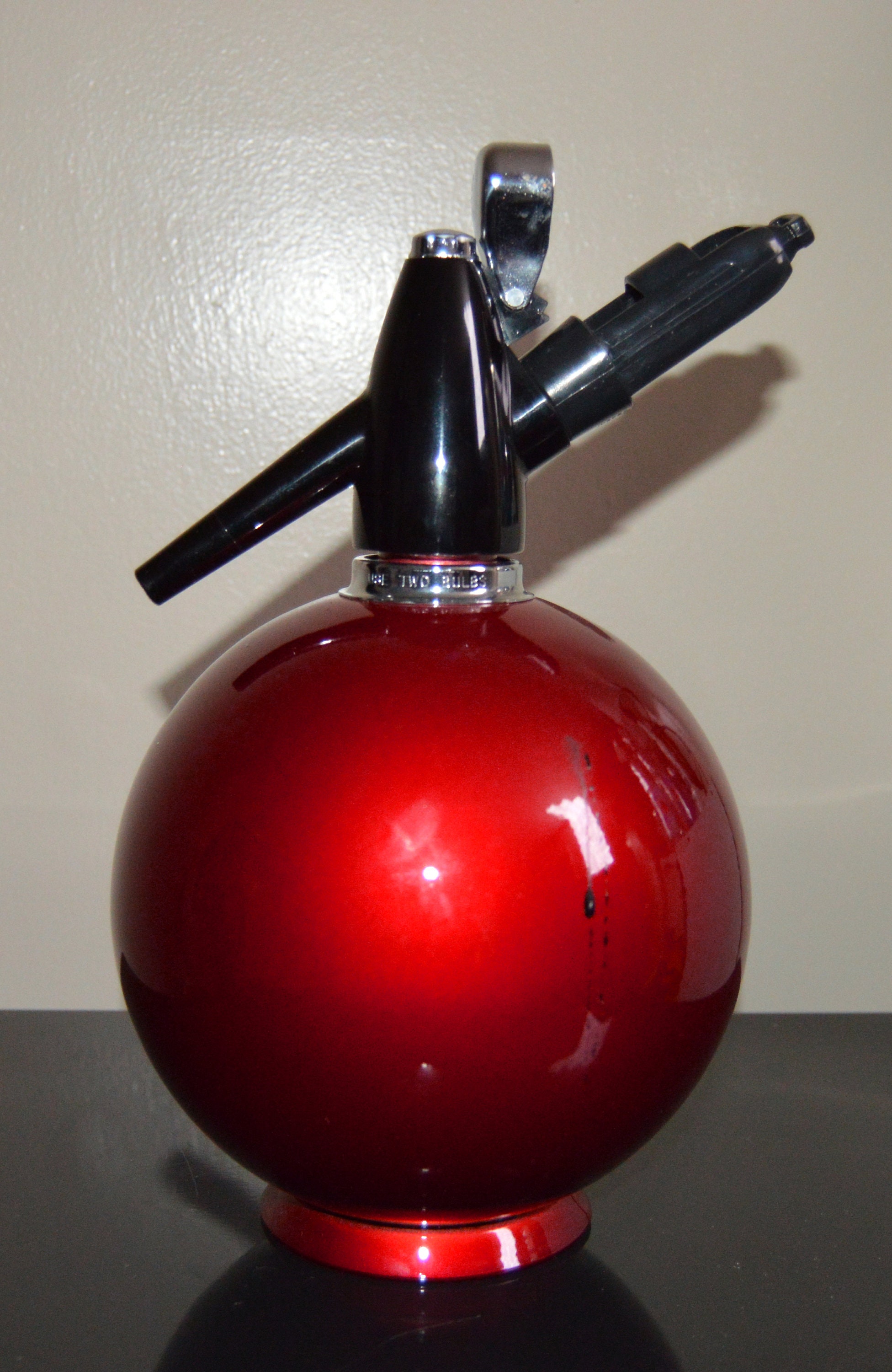 Vintage Mid-century Modern MCM the Big Sodamaster Syphon Cherry Red ...