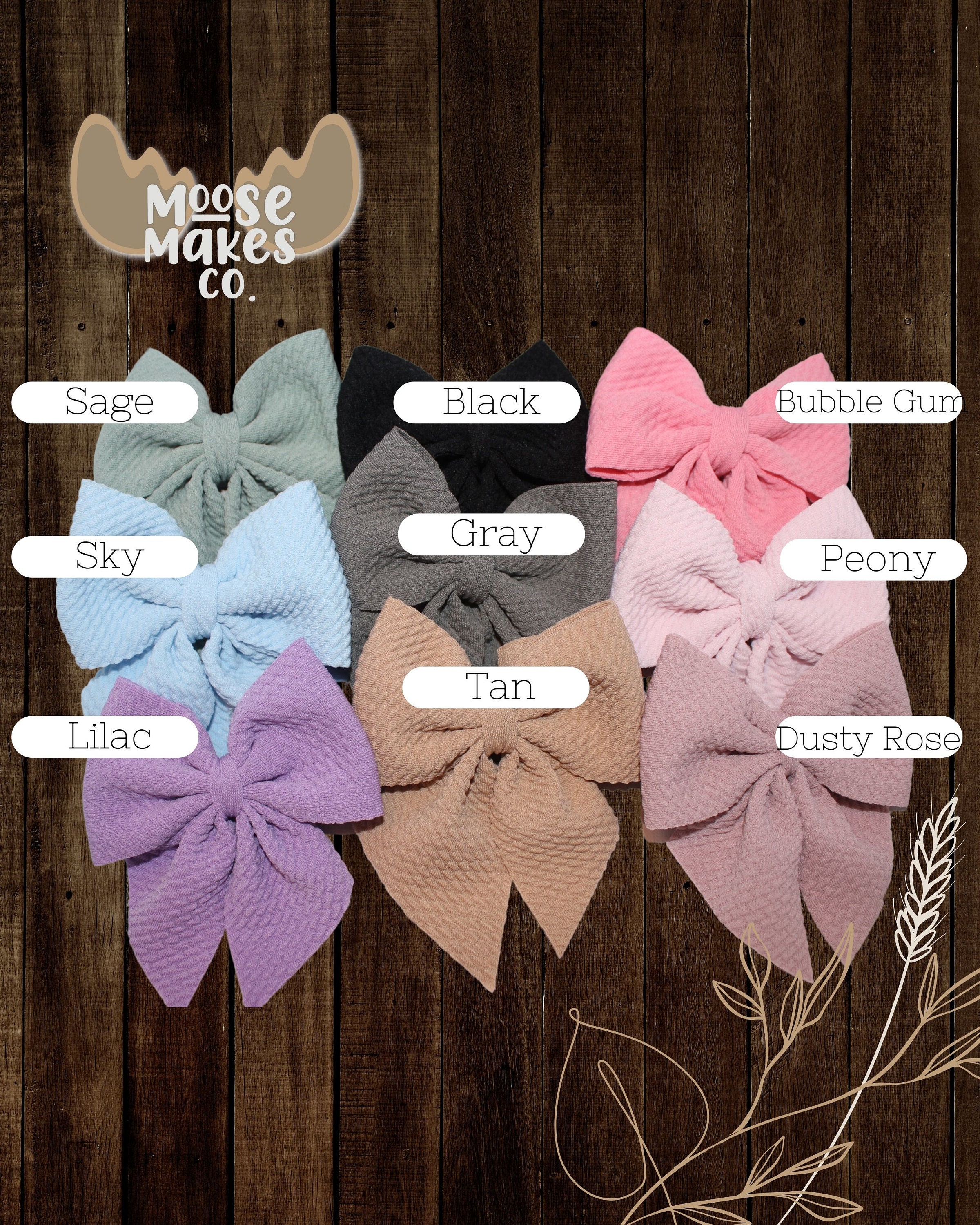 Sailor Bow Black | Alligator Clip Style | 4x3 Inch | Children Toddler ...