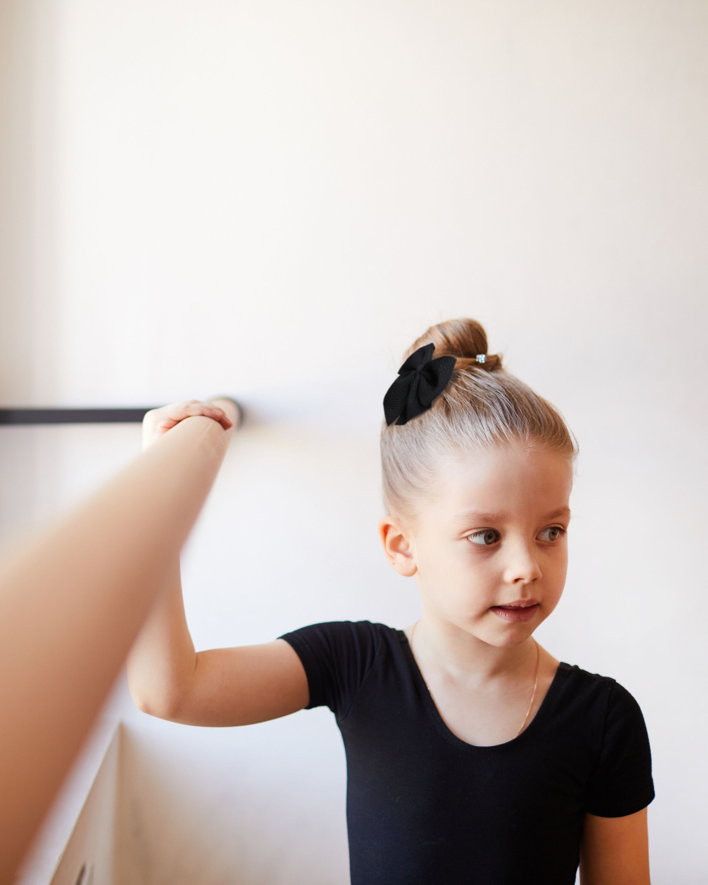 Sailor Bow Black | Alligator Clip Style | 4x3 Inch | Children Toddler ...