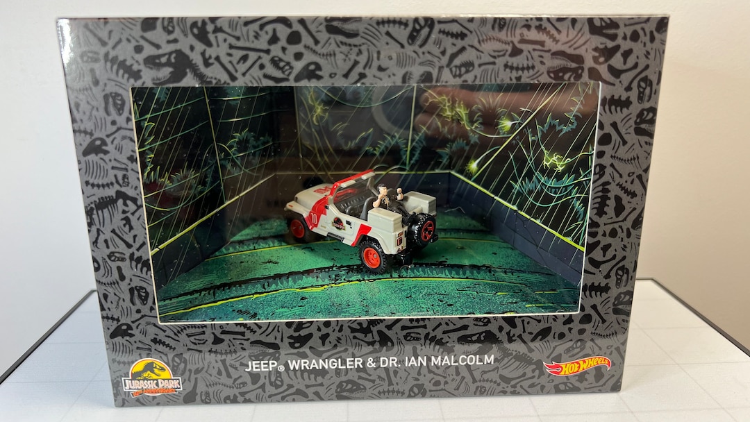 Mattel Creation Hot Wheels RLC Jurassic Park 30th Anniversary Jeep ...