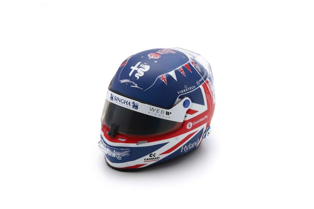 Spark 1/5 Stilo Racing Crash Helmet Alfa Romeo F1 Team Stake Valtteri ...