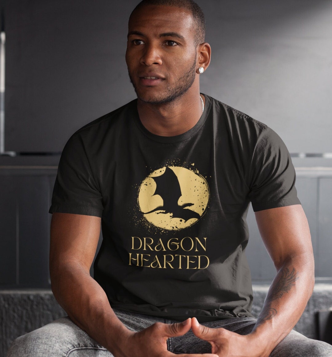 Dungeons and Dragons Tshirt, DND Shirt, D&D T-shirt, Dragon Hearted ...