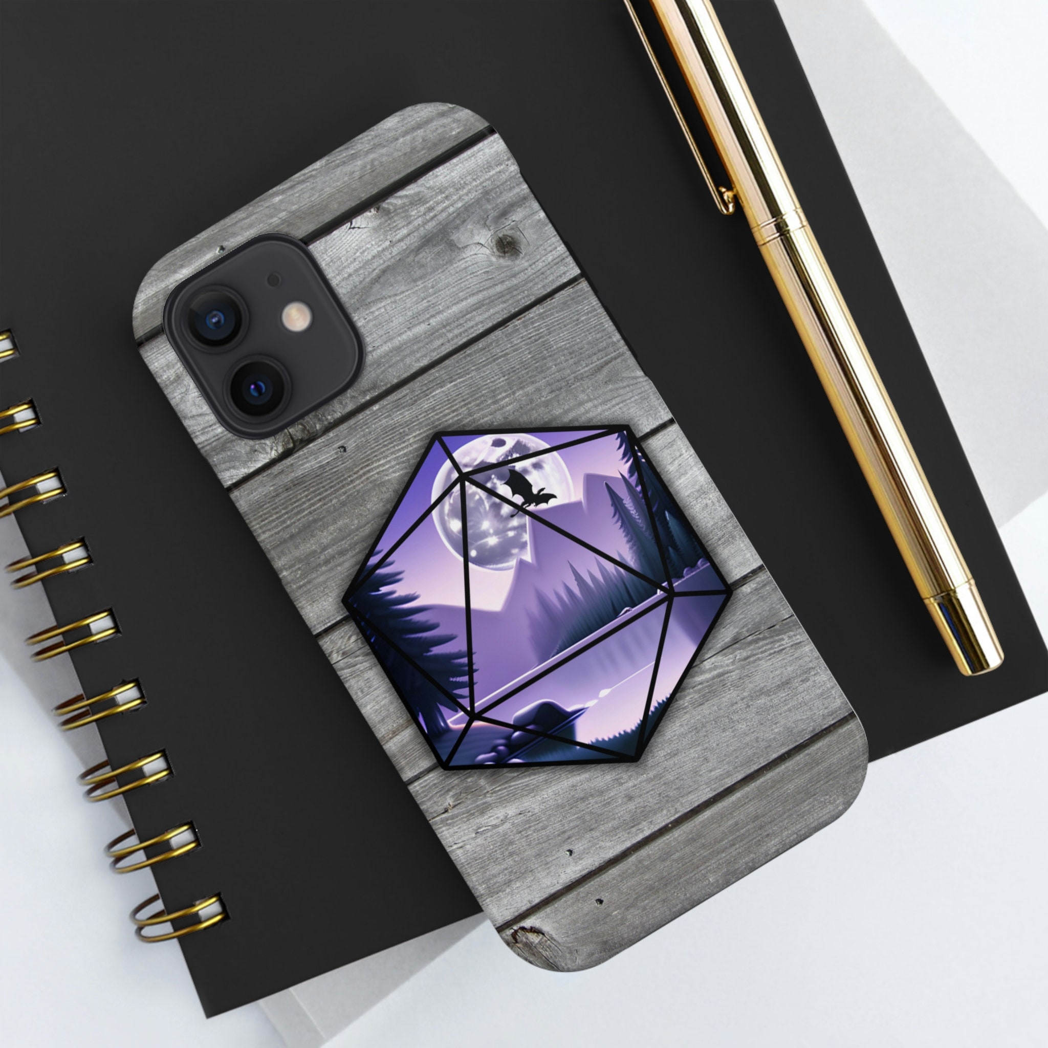 Dungeons and Dragons Phone Case, D20 Cell Phone Cases, Gift for DM, D&d ...
