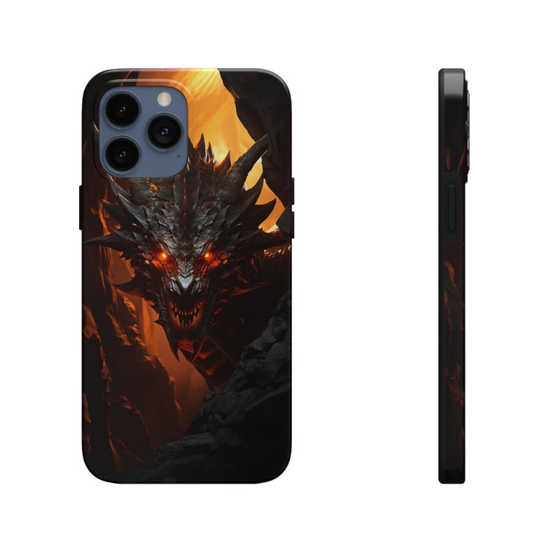 DRAGON DND Phone Case, Dungeons and Dragons Phone Case, D20 Phone Case ...