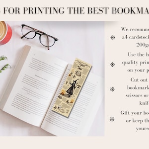 Witchy Printable Bookmark | Witch Bookmark | Wicca Gifts | Halloween ...