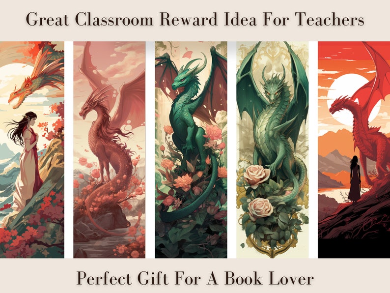 15 Fourth Wing Inspired Printable Bookmark | Dragon Bookmark | Dragon ...