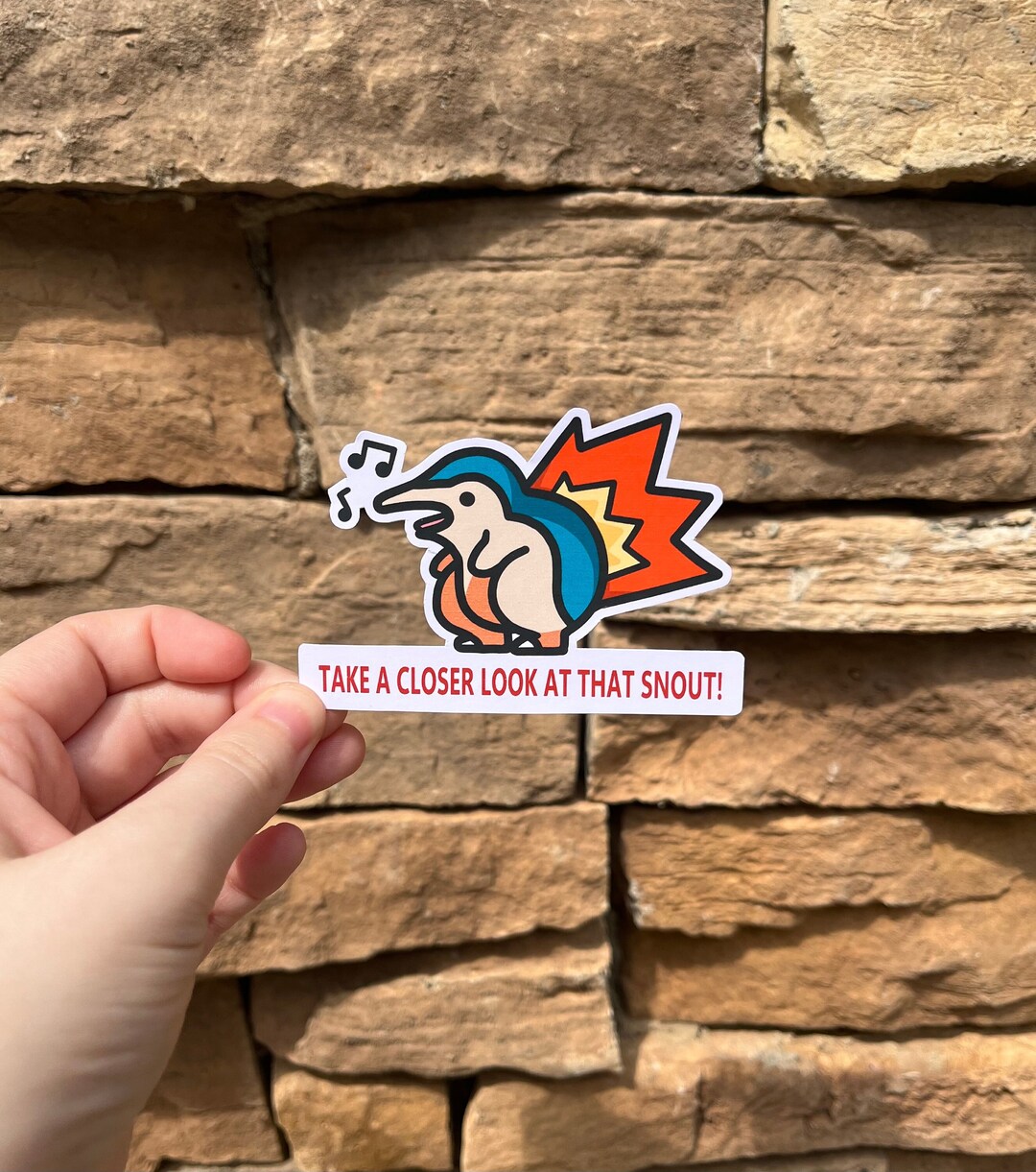 Pokémon Cyndaquil Take A Closer Look at That Snout Waterproof Vinyl ...