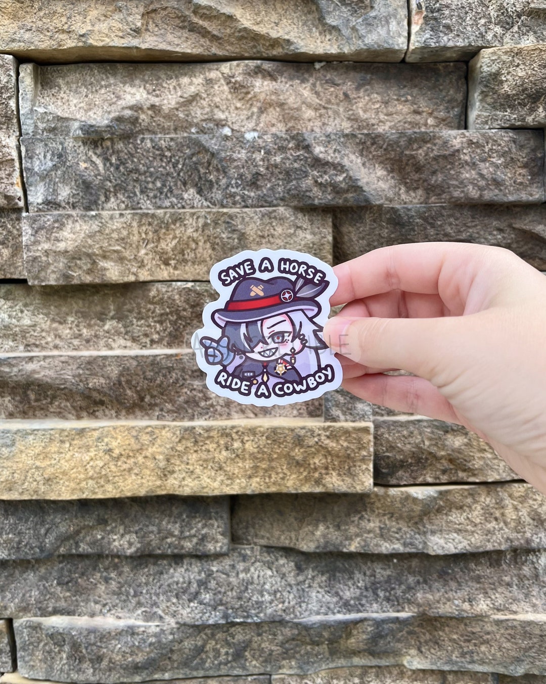 Honkai Star Rail Boothill Sticker Waterproof Vinyl - Etsy Australia