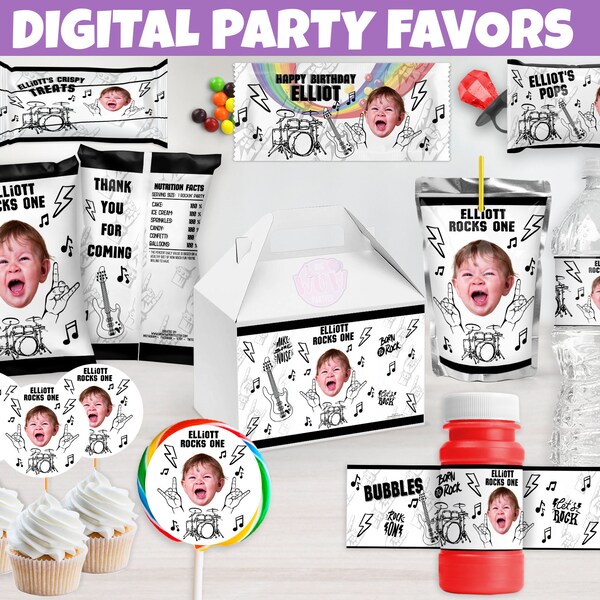 Rockstar Party Decorations - Etsy