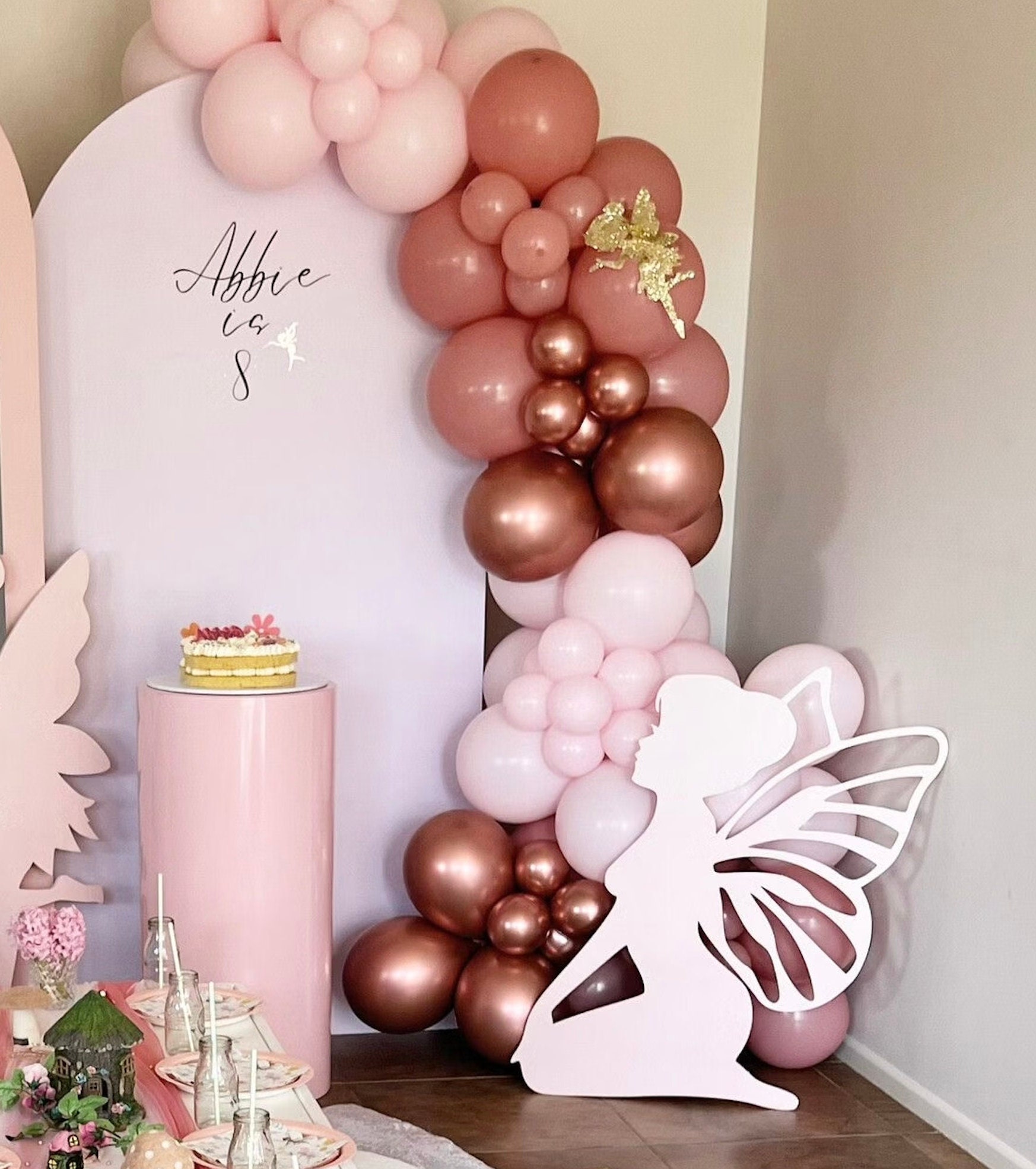 Wood Butterfly Fairy Princess Backdrop Butterfly Party Theme - Etsy