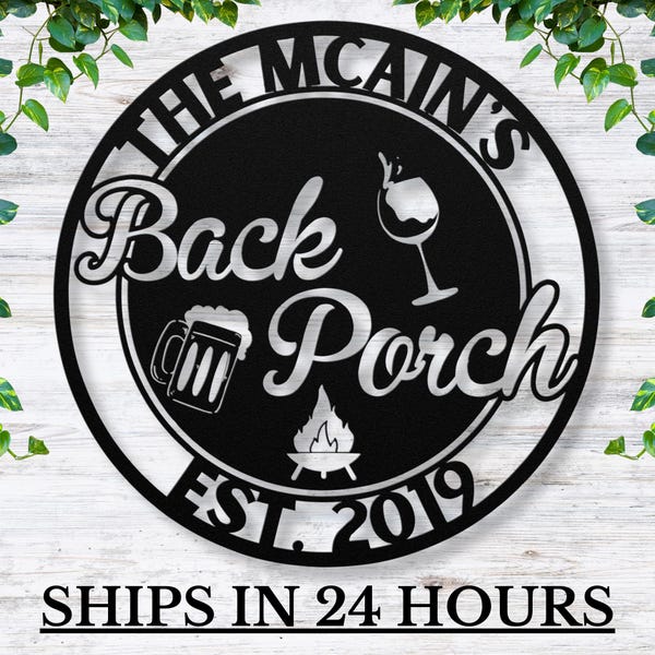Back Porch Signs - Etsy