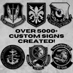 Metal Military Sign / Military Brigade Sign / Metal Sign Custom ...