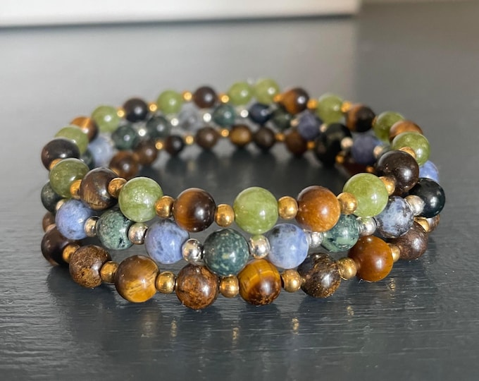 Eye Colour Bracelets, 2 Pieces Matching Bracelets, Couple Bracelets or ...