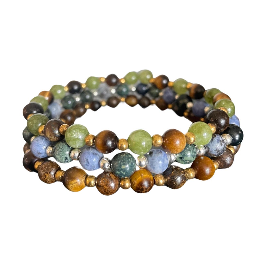 Eye Color Bracelets / 2pack / DIY Couples Activity / Couples Gift / Eye ...