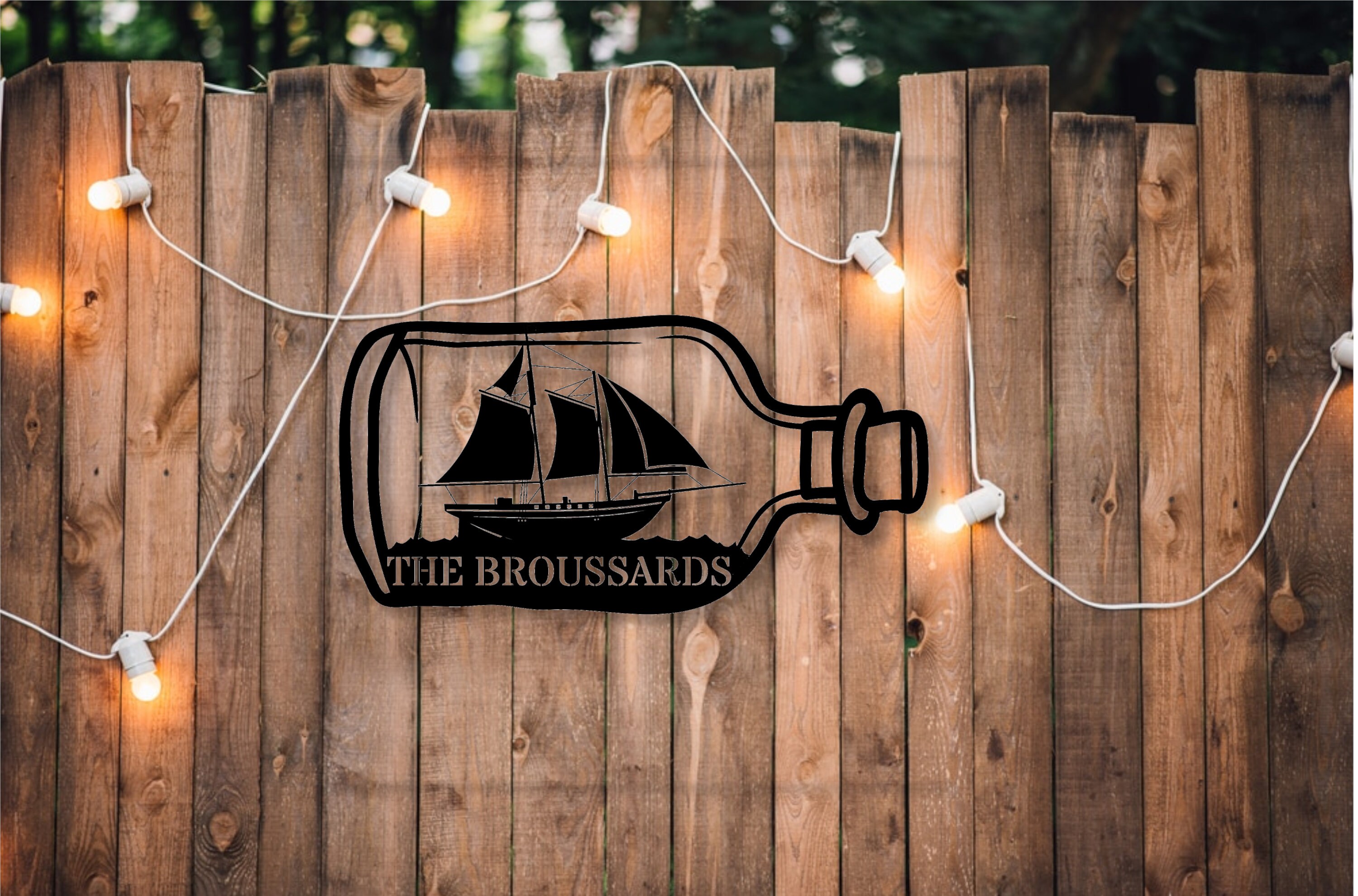 Personalized Metal Beach House Sign / Beach Sign / Beach House Decor ...
