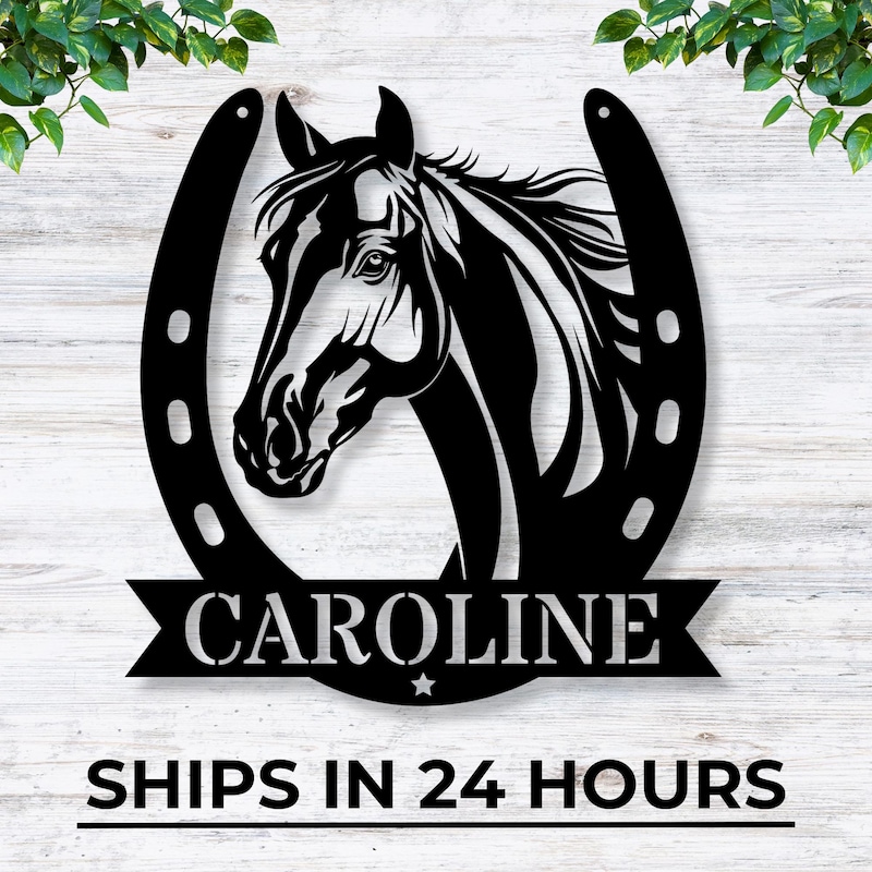 Horse Metal Art - Etsy