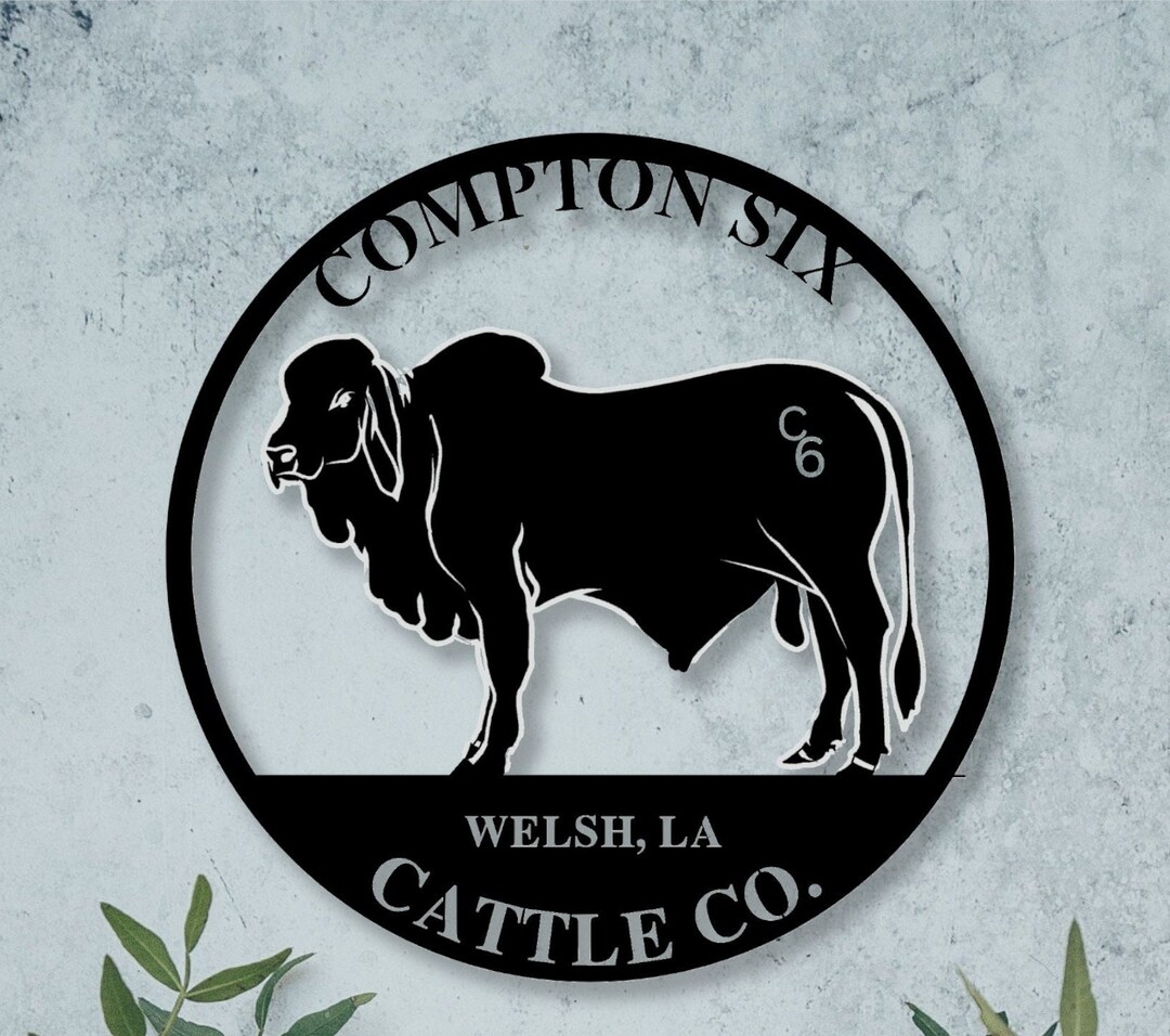 Cattle Company Sign, Cow Sign, Barn Sign, Metal Sign, Metal Art, Custom ...