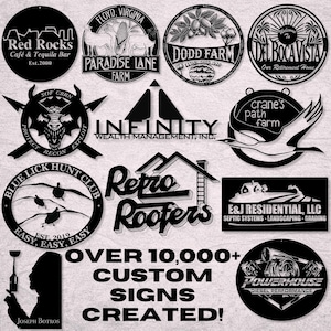 Custom Metal Sign – Your Logo, Design, Ideas, or Personalized Text ...