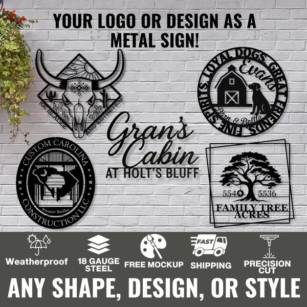 Outdoor Metal Signs - Etsy