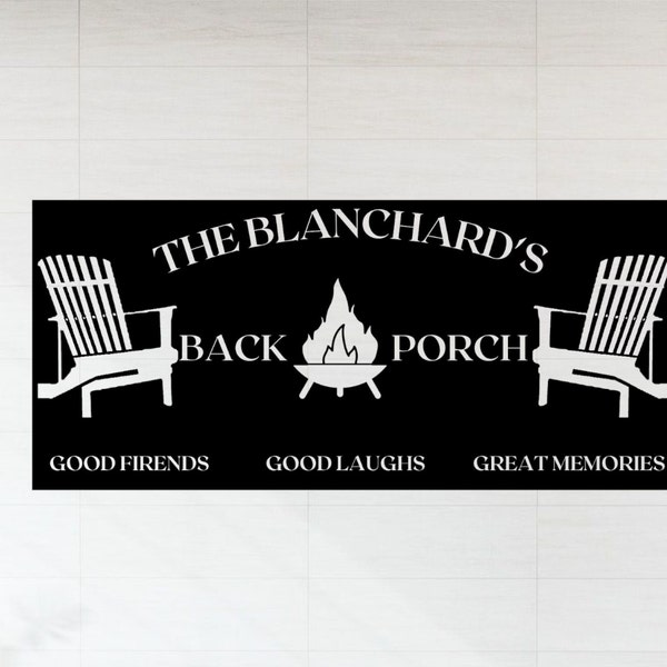 Back Porch Signs - Etsy