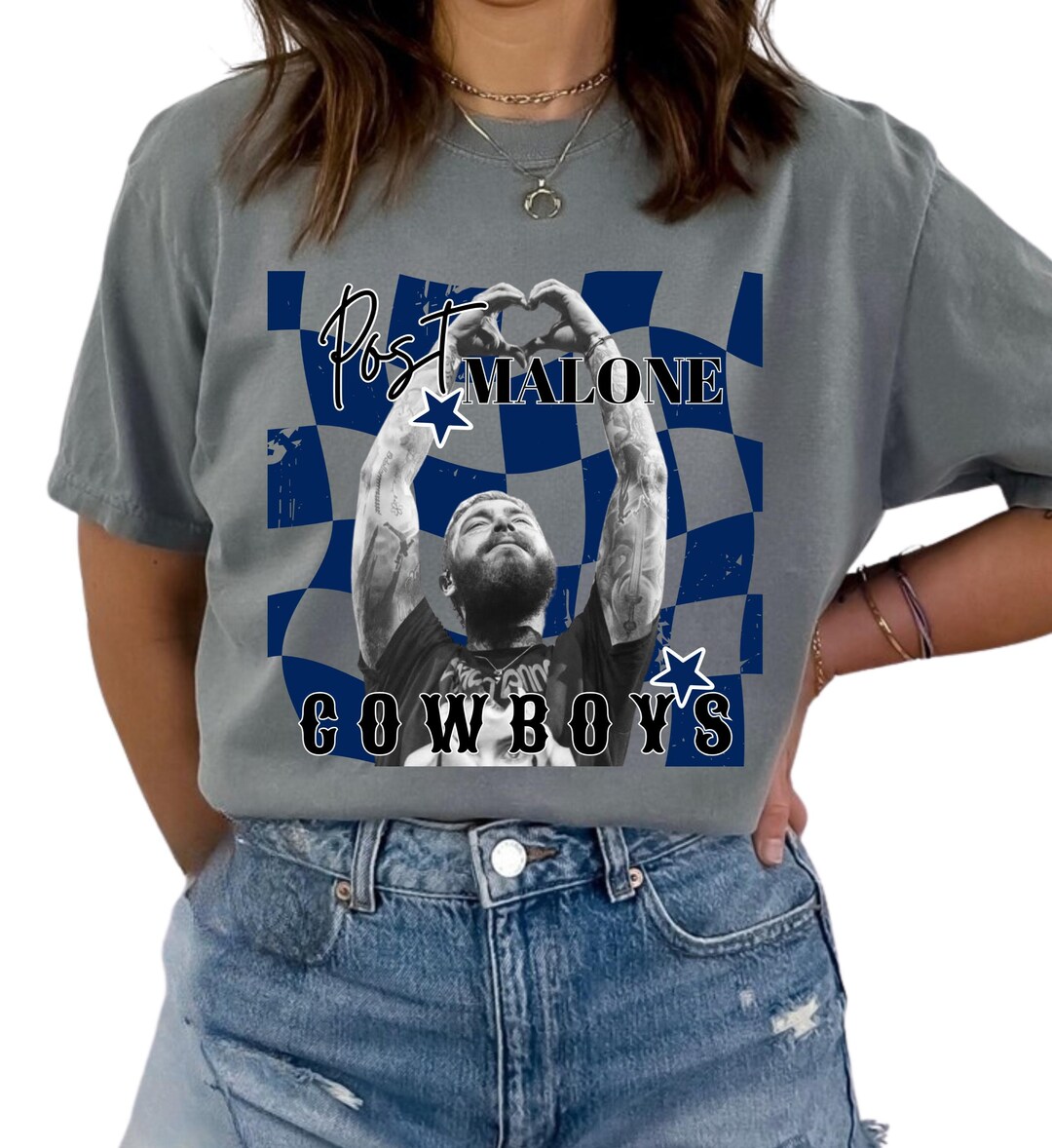 Post Malone Cowboys NFL PNG - Etsy