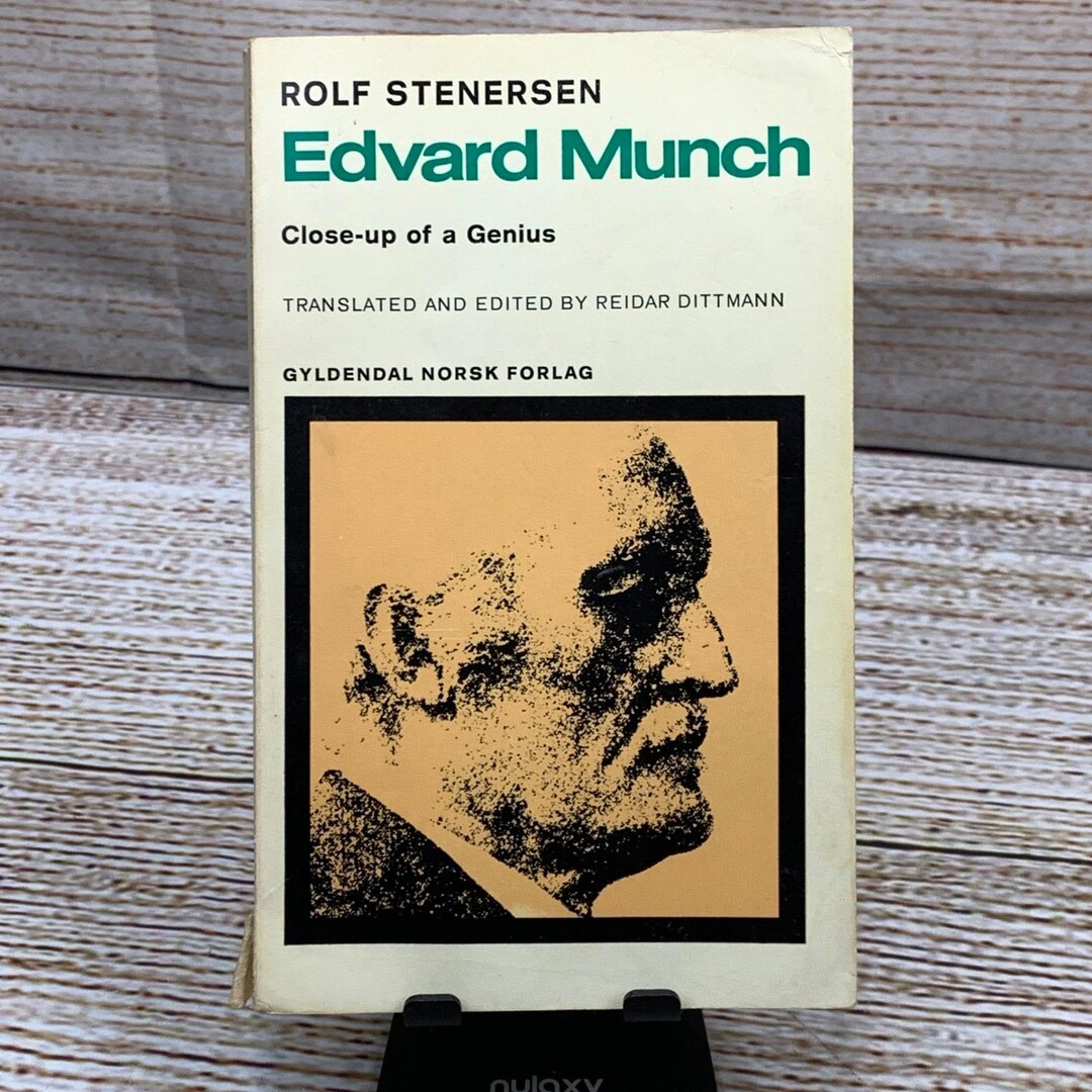 Edvard Munch Primer plano de un genio de Rolf Stenersen Libro Biografía ...