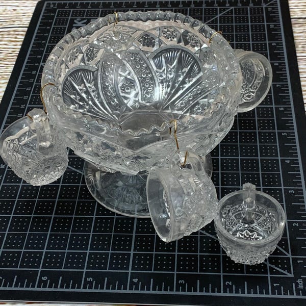 Punch Bowl Set - Etsy