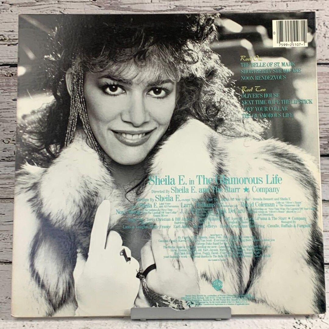 Sheila E. the Glamorous Life [1984 Vinyl LP Album] Warner Bros Original ...