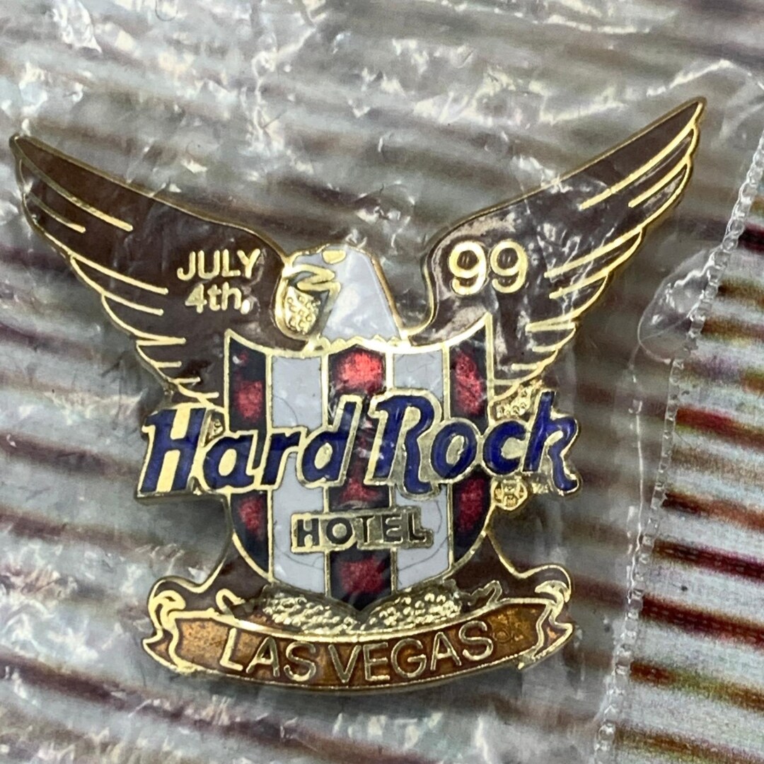 Hard Rock Hotel Las Vegas July 4th 1999 Independence Day Eagle Pin ...