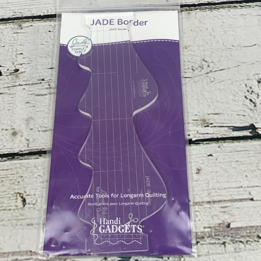 Handi Gadgets HQ Jade Border Template HG00442-3-1118 NEW Made in USA - Etsy