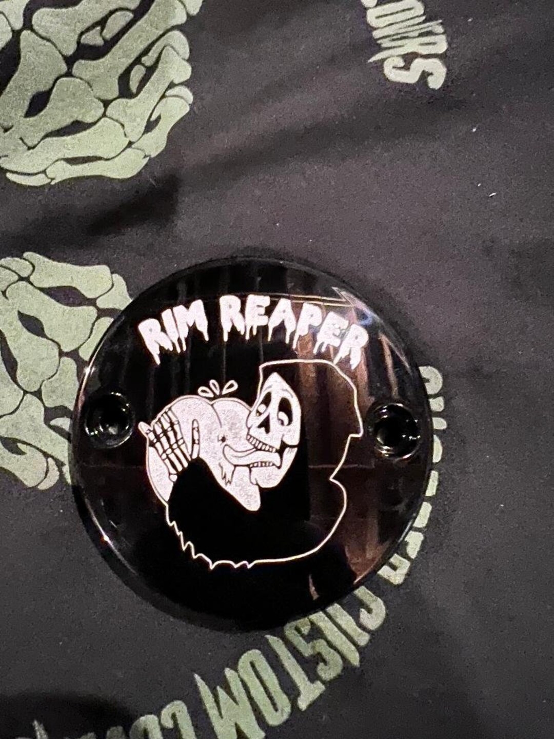 Harley Custom Rim Reaper Timing Cover - Etsy