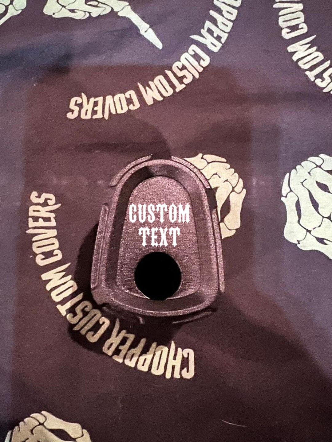 Harley Custom Made to Order Touring Ignition Switch Cover You Tell Me ...