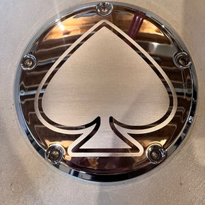 Harley Custom Derby Cover Spade Design - Etsy