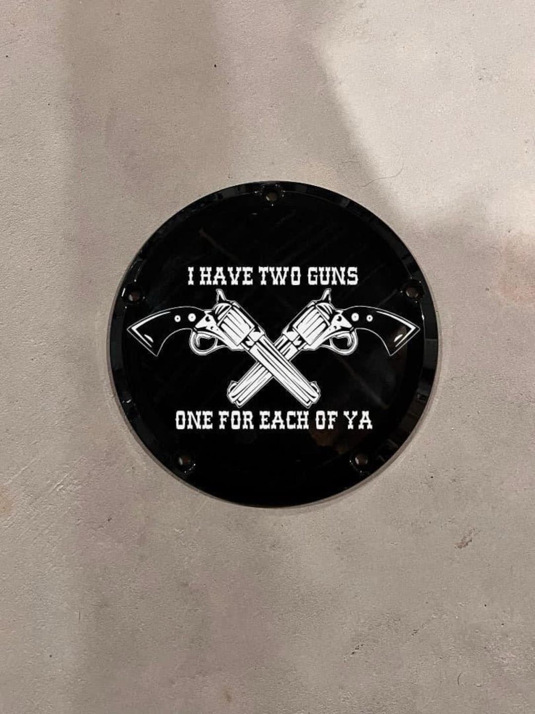 Harley Custom Derby Cover Doc Holliday - Etsy