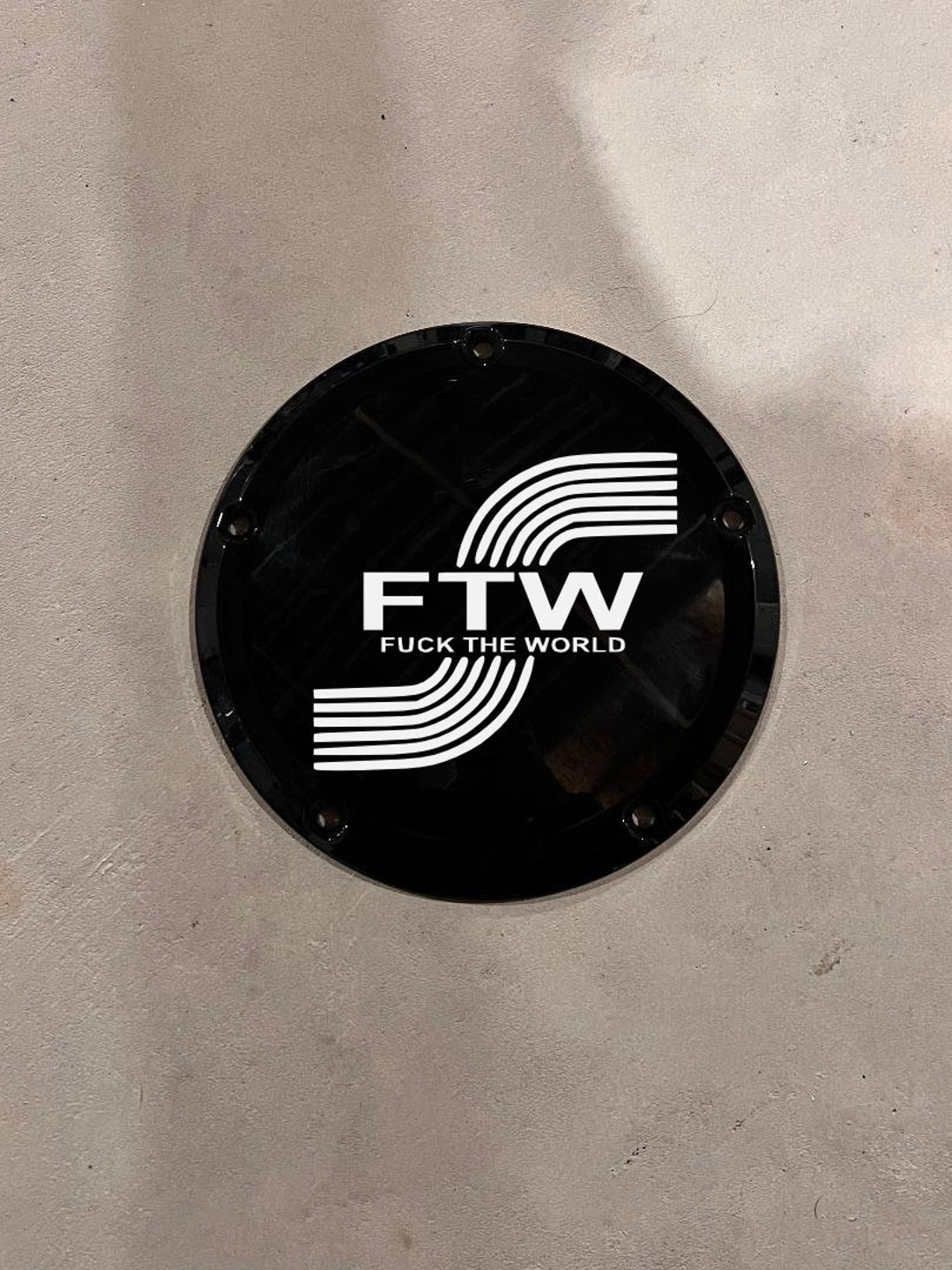 Harley Custom Derby Cover FTW Design - Etsy