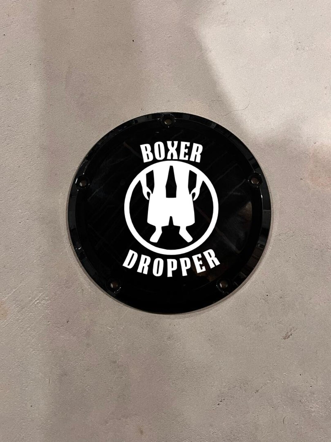 Harley Custom Derby Cover Boxer Dropper Design - Etsy