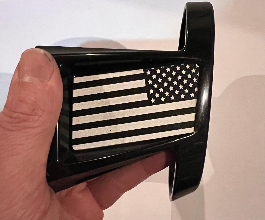Harley Custom Heavy Breather US Flag Insert - Etsy