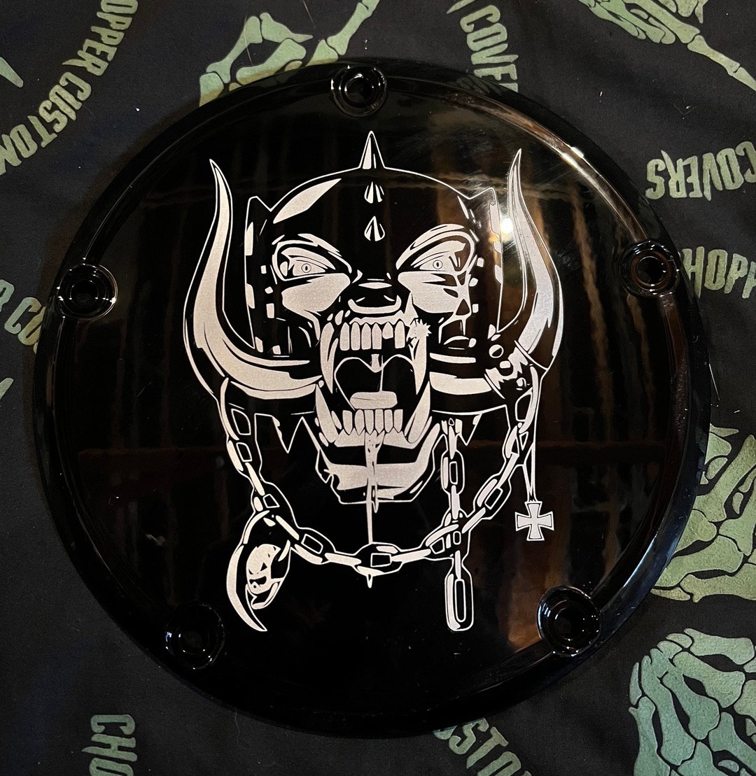 Harley Custom Derby Cover Motorhead Design - Etsy