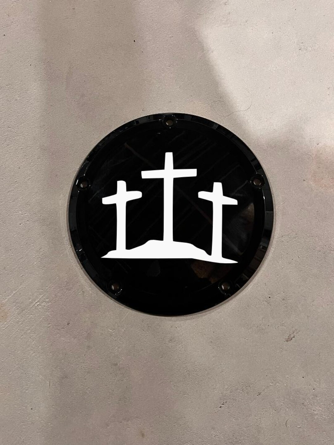 Harley Custom Derby Cover 3 Cross Design - Etsy