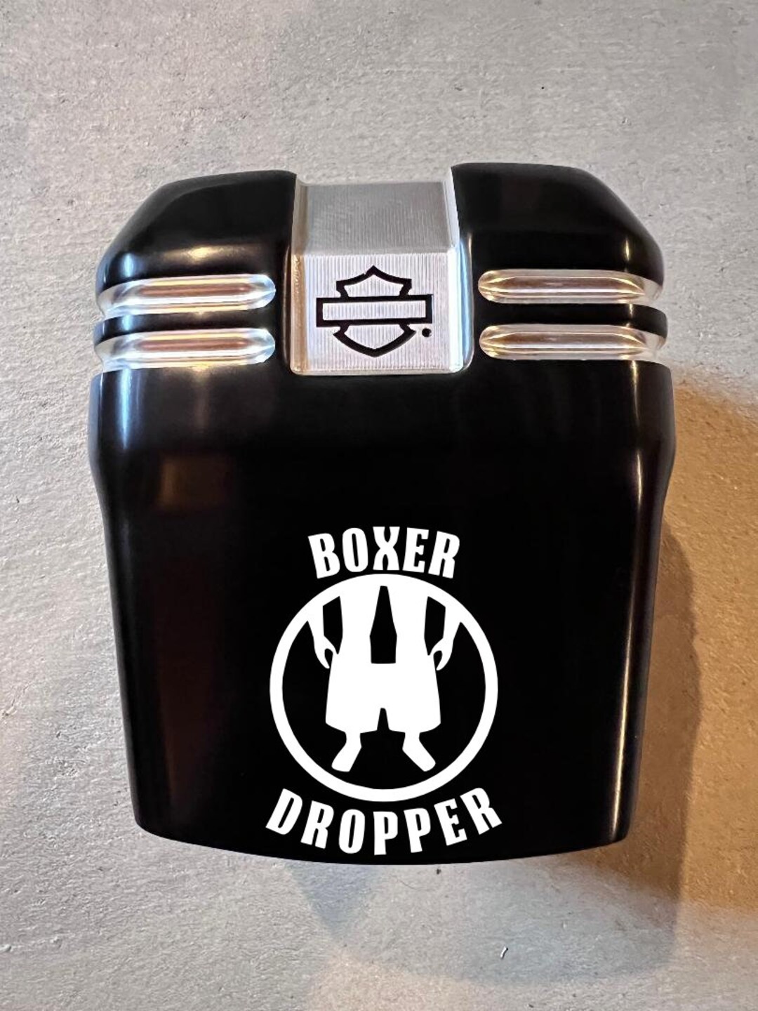 Harley Custom Horn Cover Boxer Dropper Design - Etsy