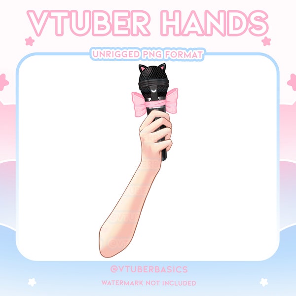 Hand Holding Vtuber Asset - Etsy